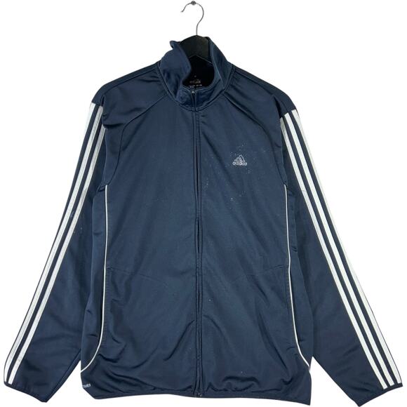 adidas | Jackets & Coats | Adidas Small Logo Track Full Zip Windbreaker ...